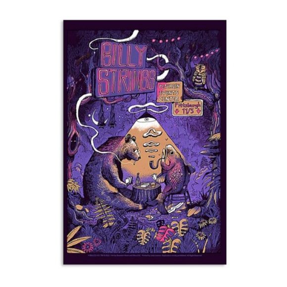 Art | Billy Strings Pittsburgh Pa November 222 Poster | Poshmark